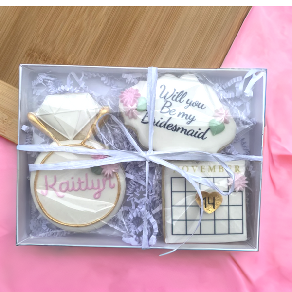 My Sweet Proposal Cookies - Bridesmaid Gifts Boutique