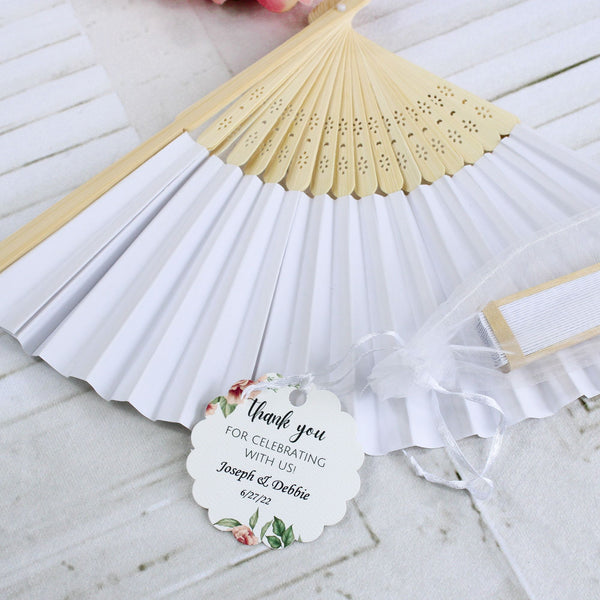 Unique Wedding Favor Fans Your Guests Will Love - Bridesmaid Gifts Boutique