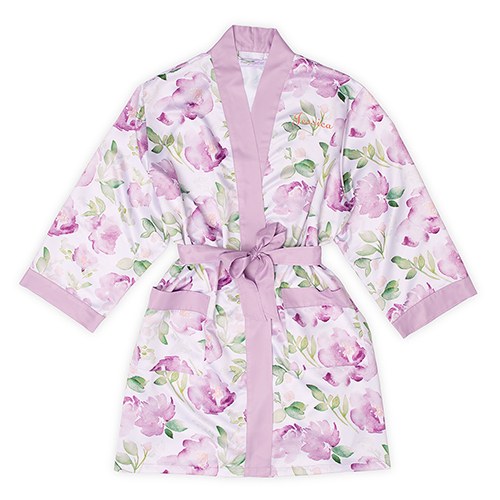 Flower Girl Size Bridal Robe - Bridesmaid Gifts Boutique