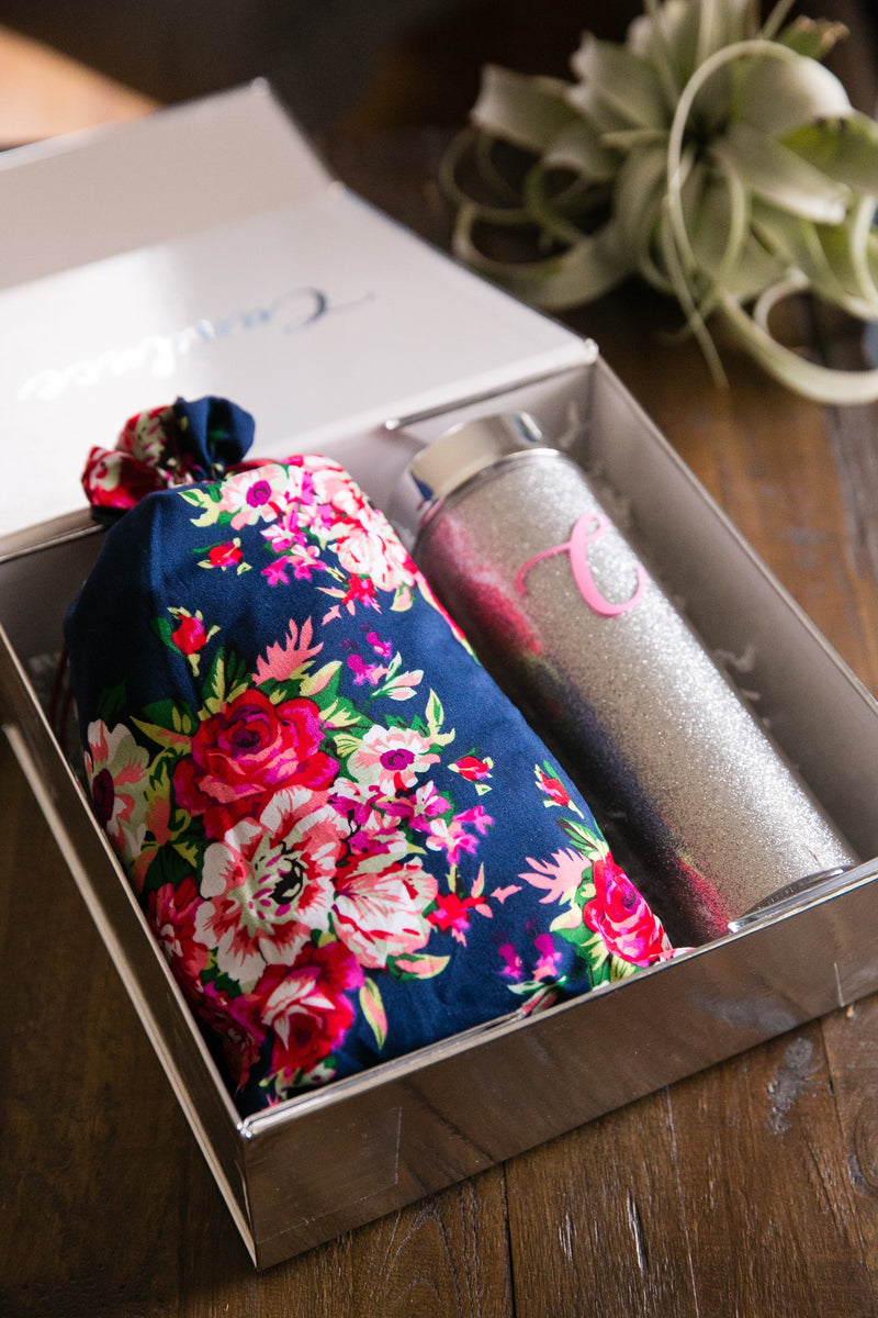 Custom Engraved Tumbler & Robe Box Set - Bridesmaid Gift - Bridesmaid ...