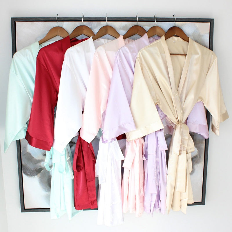 Build a Bridesmaid Gift Box options include Robe, Tumbler, Jewelry ...